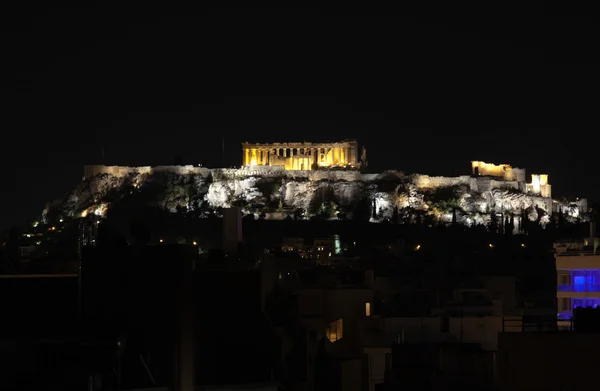 Acropolis night view Stock Photos, Royalty Free Acropolis night view ...