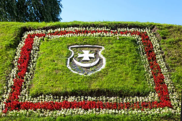 ORSHA, BELARUS - 12 de agosto de 2019: Foto de Escudo de armas de la ...