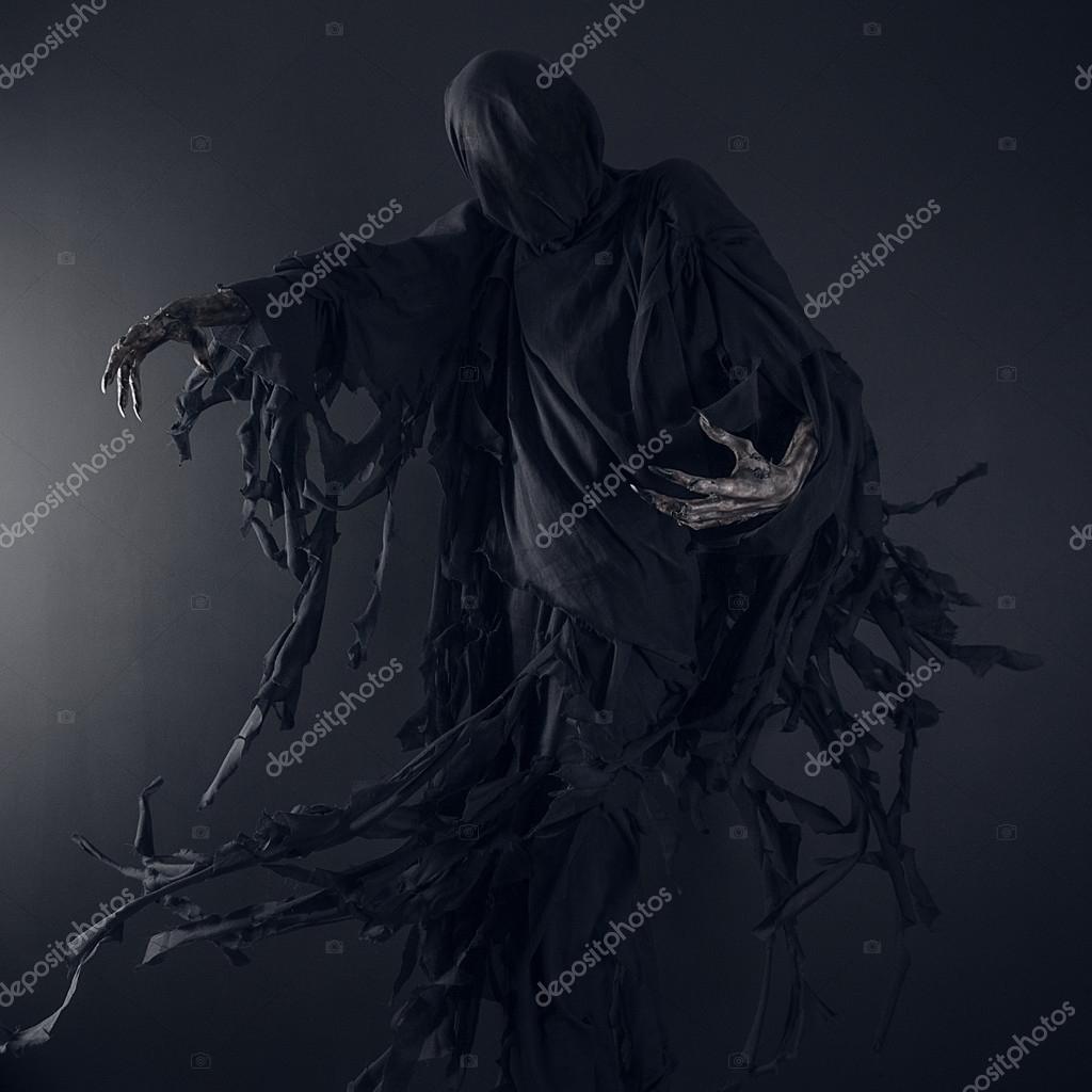 Death on a black background, Dementor — Stock Photo © shalunx13 #71059537