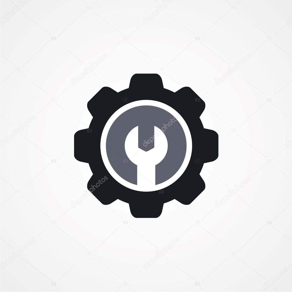 Cog Settings Icon Stock Vector Image by ©vectorfirst #105606528