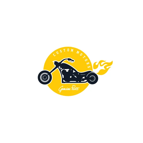 Custom motorcycle label Stock Vector Image by ©vectorfirst #108460712