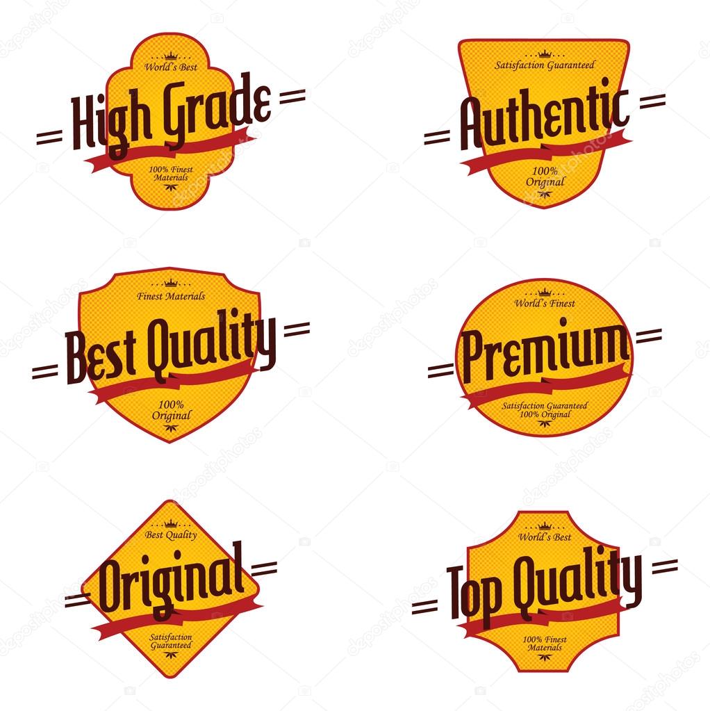 Label product set Stock Vector Image by ©vectorfirst #110354148