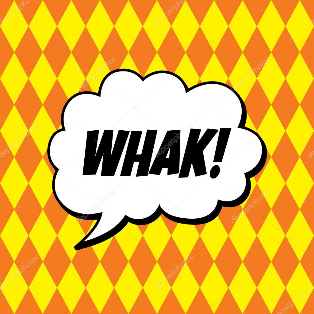 Pop art comic whak Stock Vector by ©vectorfirst 110354990