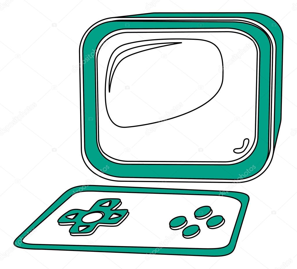 Gaming console icon Stock Vector Image by ©vectorfirst #110359990