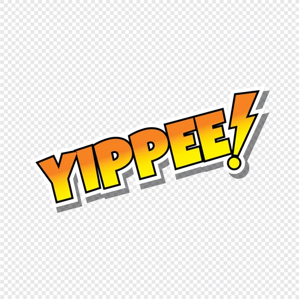 Yippee Vector Art Stock Images | Depositphotos
