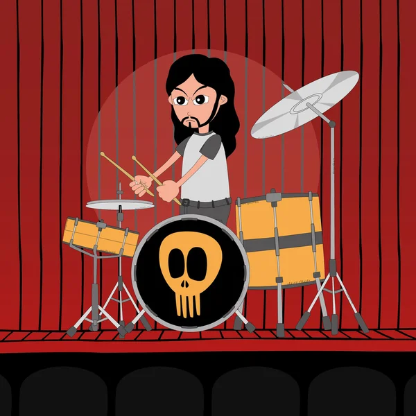 Live band boy cartoon character Stock Vector Image by ©vectorfirst ...