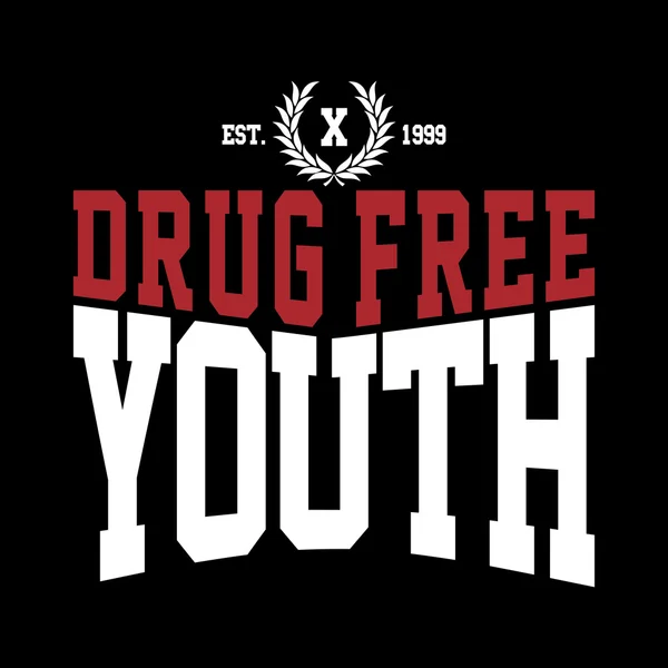 Drug free youth movement Stock Vector Image by ©vectorfirst #75519303