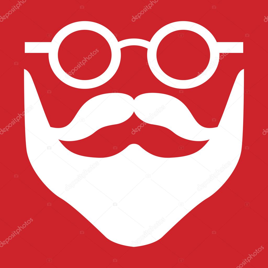 Santa Claus cara Vector de stock por ©vectorfirst 91602428