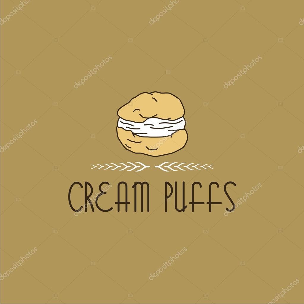 Cream puff illustration Stock Vector by ©vectorfirst 97323114