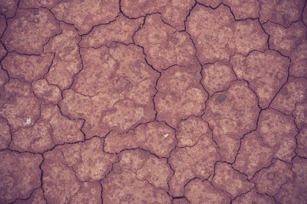 Cracked Ground, Earthquake Background, Texture.Vintage Color Stock ...