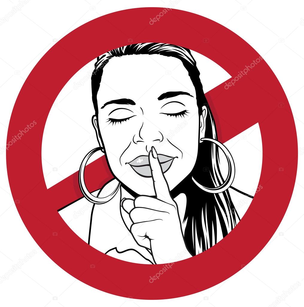 Sshhh Silence Warning Sign. — Stock Photo © jorgenmac #67631021