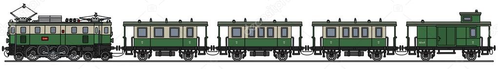 Electric train Vector Art Stock Images | Depositphotos
