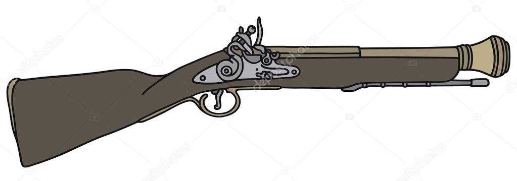 94 Flintlock rifle Vector Images | Depositphotos