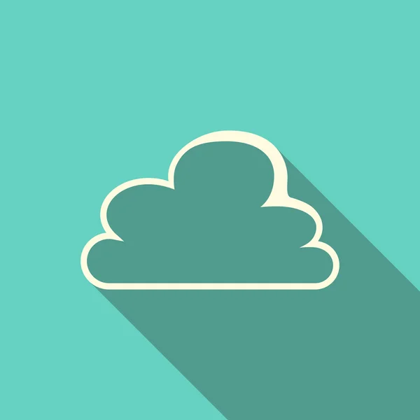 Cloud icon. — Stock Vector © IconFlat #59948779