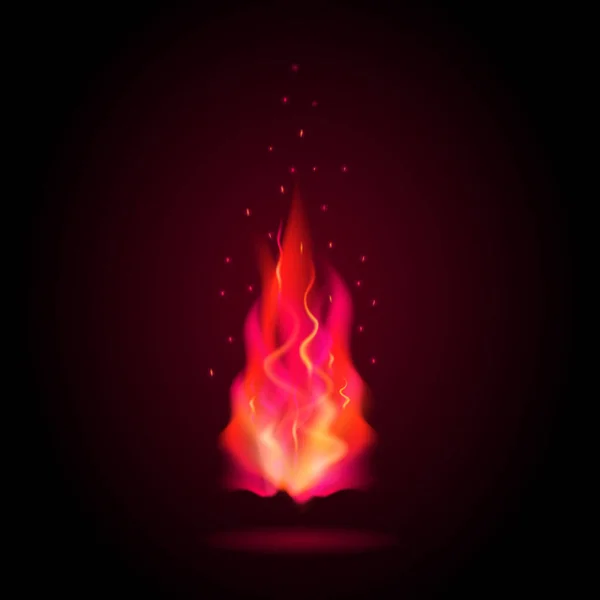 Magic fire Vector Art Stock Images | Depositphotos