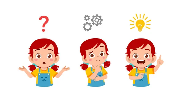 100,000 Child thinking Vector Images | Depositphotos