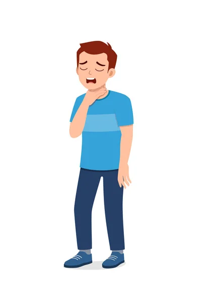 Handsome good looking man express his emotion Stock Vector by ...