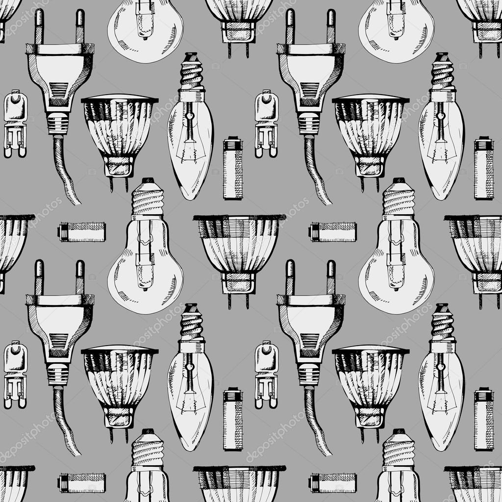 Seamless Pattern of Energy Symbols Stock Illustration by ©M.Grau #67788383