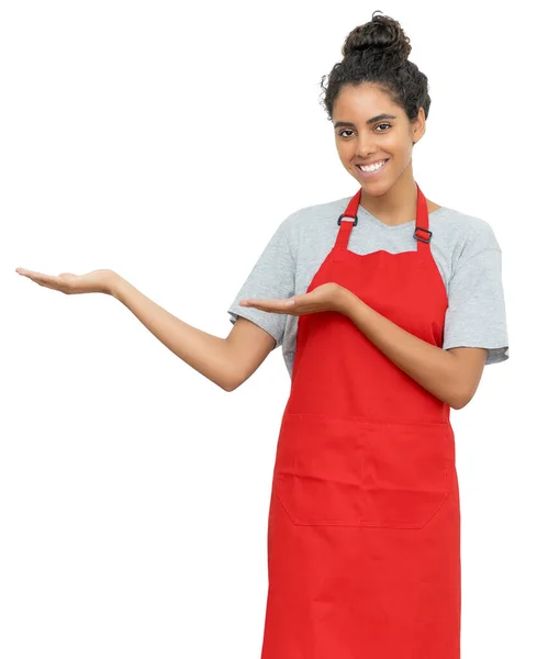 Plain Red Apron