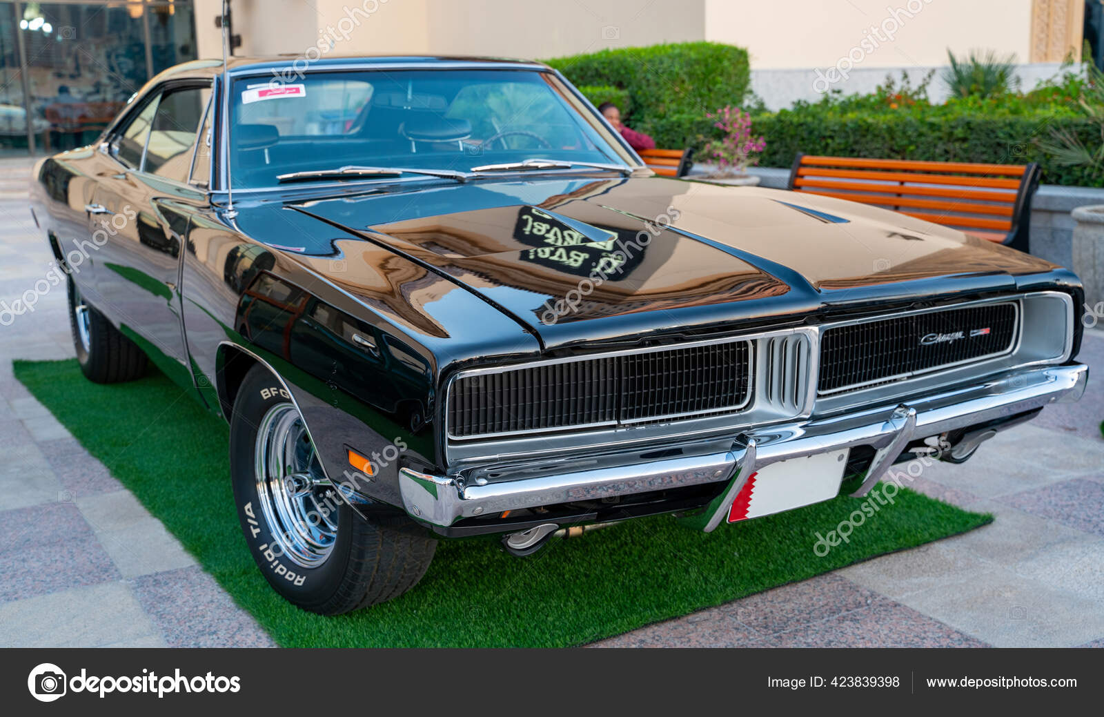 Classic Dodge Charger Black