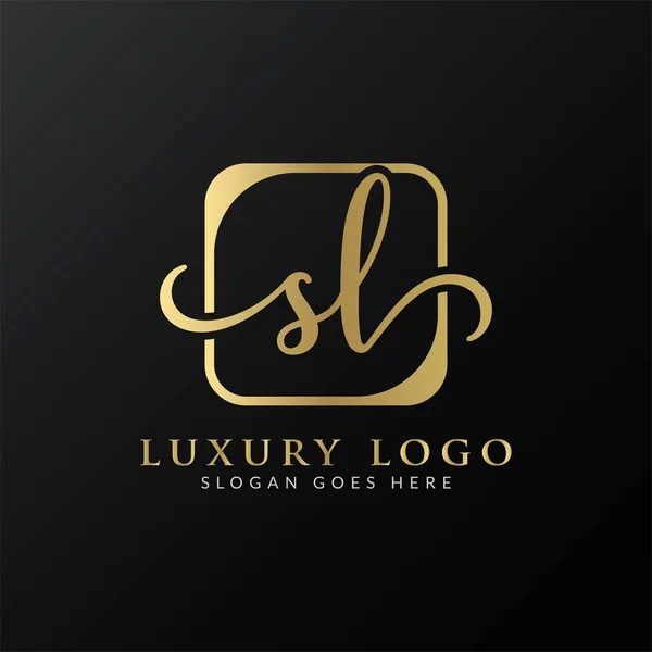 Sl letter logo Vector Art Stock Images | Depositphotos