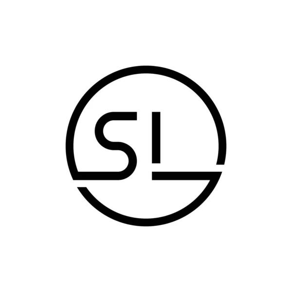 Sl logotipo carta Imágenes Vectoriales, Gráfico Vectorial de Sl ...