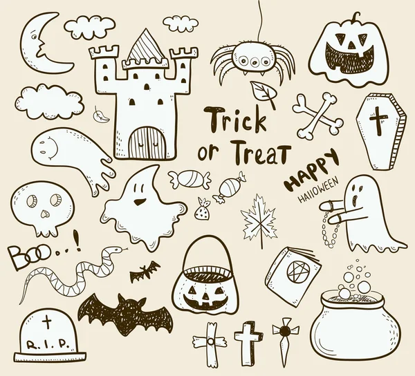 Scary symbols Vector Art Stock Images | Depositphotos
