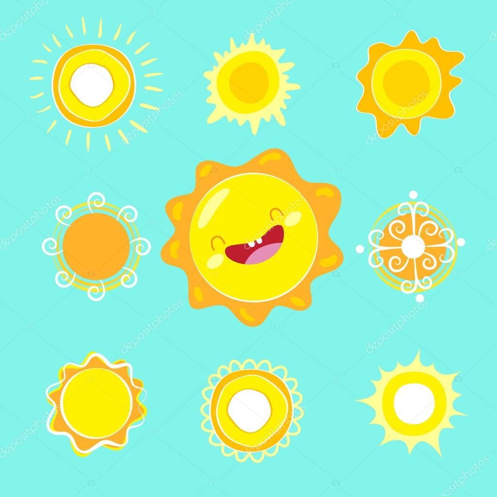 Sol vectorial . Vector de Stock de ©akademik33 68237797