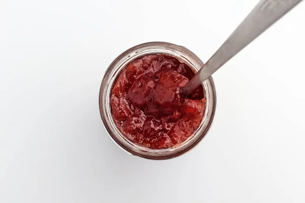 Strawberry jam spread Stock Photos, Royalty Free Strawberry jam spread ...