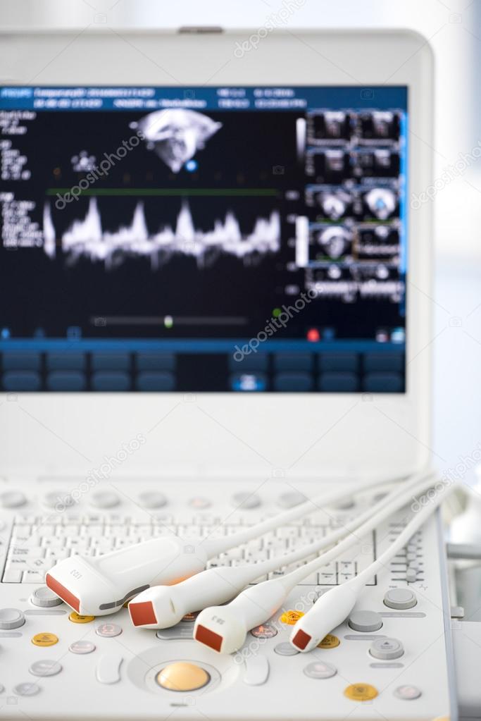 Modern ultrasound machine Stock Photo by ©Faustasyan 112602844
