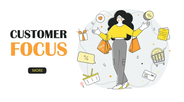 100,000 Customer focused Vector Images | Depositphotos