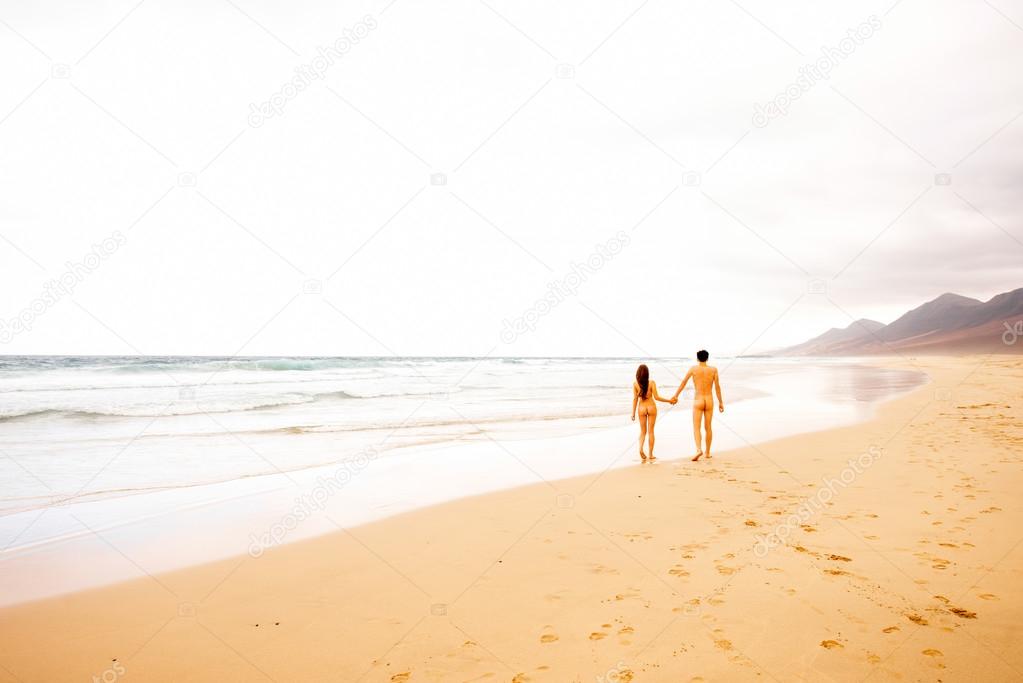 Naked couple walking on the beach Stock Photo by ©rossandhelen 101529682 Naked couple walking on the beach Stock Photo by ©rossandhelen 101529682