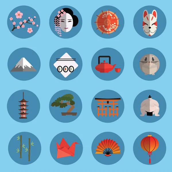 Japanese icons Vector Art Stock Images | Depositphotos
