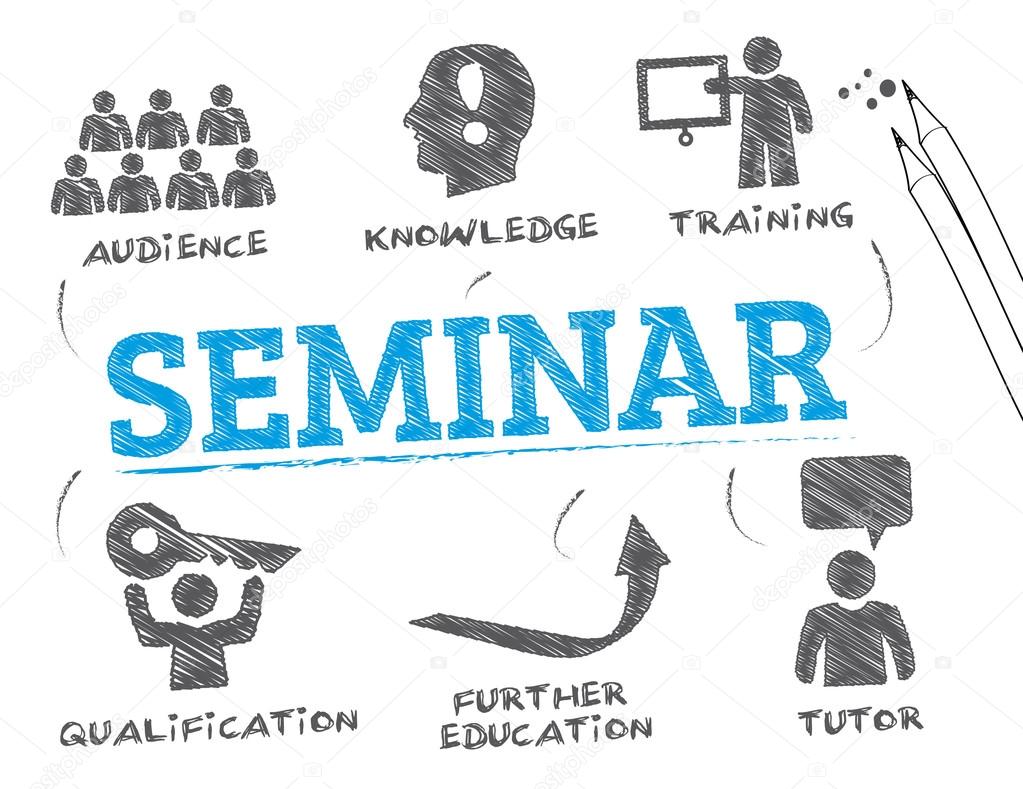 Seminar concept vector illustration — Stock Vector © trueffelpix #108757424