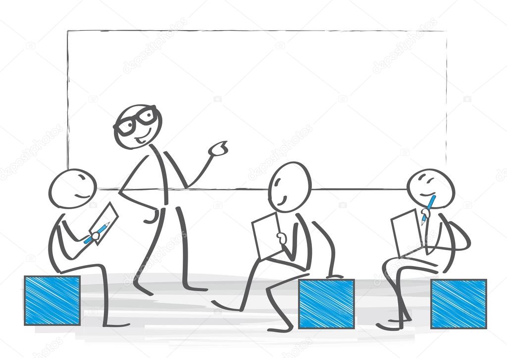 Stick Figure Meeting