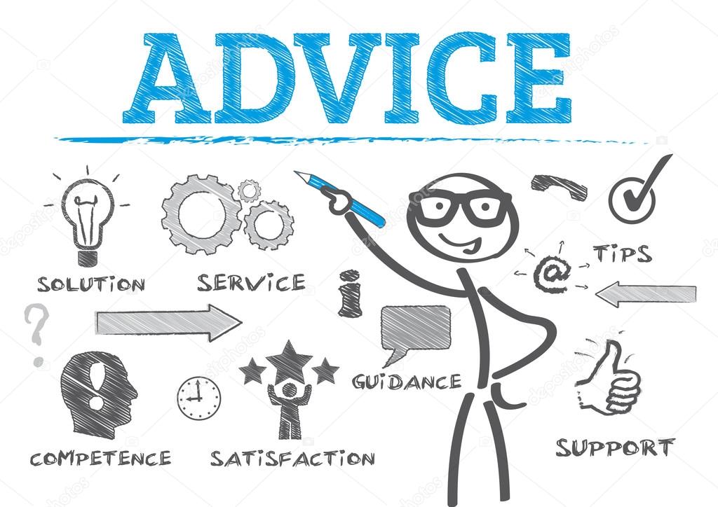 Advive concept doodle Stock Vector by ©trueffelpix 123730250