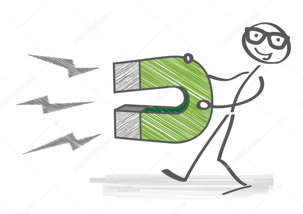 Magnet, Employer Branding — Stock Vector © trueffelpix #53844763