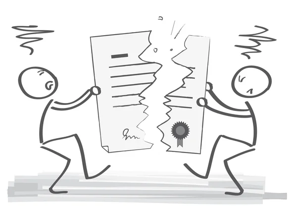 Concept Disagreement Cancel Partnership Collaboration End Deal Stock ... Concept Disagreement Cancel Partnership Collaboration End Deal Stock ...