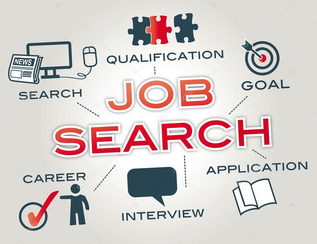 Búsqueda de empleo infografía Vector de stock por ©trueffelpix 88095916