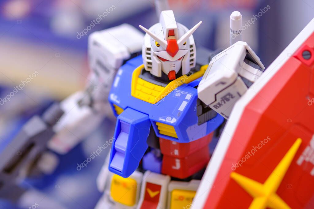 Bangkok, Tailandia - 1 de octubre de 2020: Gundam RX-78 figura 40 ...