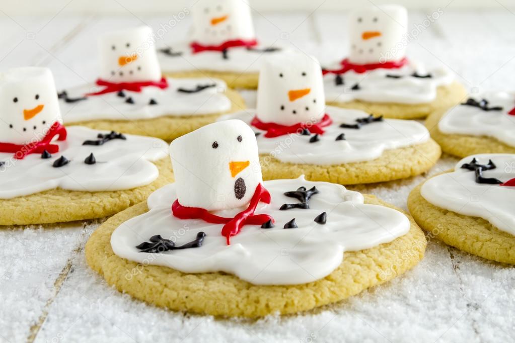 Melting Snowmen Decorated Sugar Cookies Stock Photo by ©TeriVirbickis ... Melting Snowmen Decorated Sugar Cookies Stock Photo by ©TeriVirbickis ...