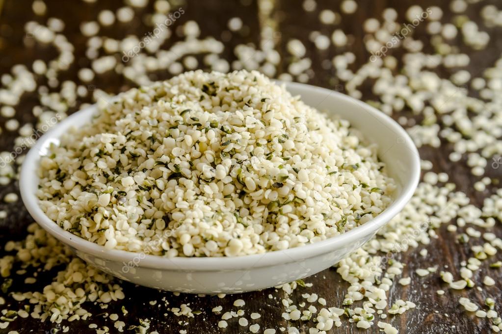 Raw Shelled Hemp Seeds Stock Photo by ©TeriVirbickis 68426573