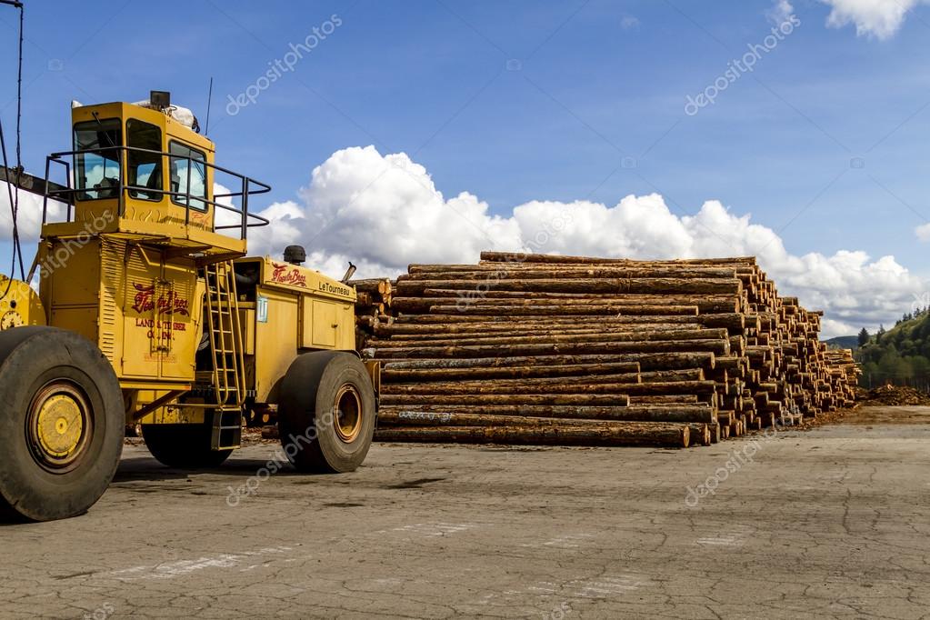 Logging Industry Log Yard Stock Photo by ©TeriVirbickis 71128365