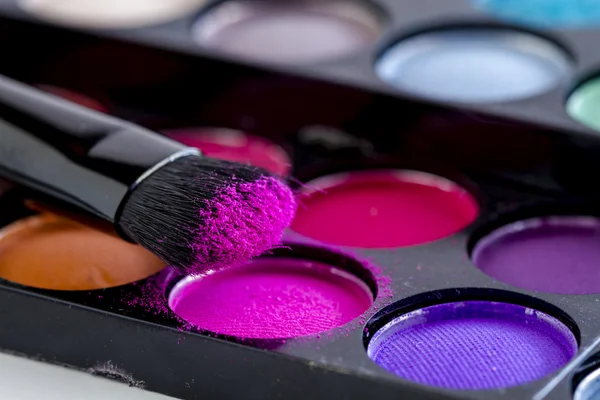Colorful Cosmetics and Brushes — Stock Photo © TeriVirbickis #96780314