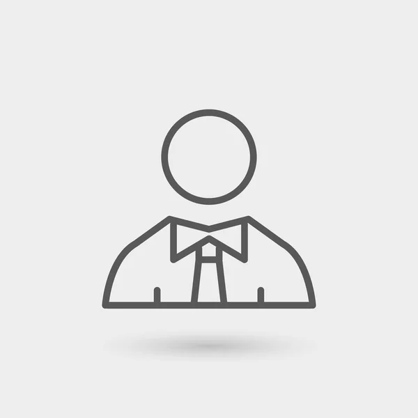 Business people line icon set Stock Vector by ©art_co 127061538