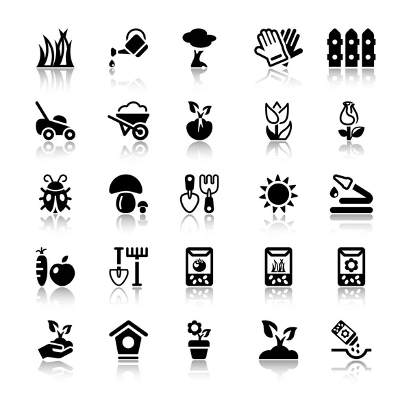 ᐈ Garden icons stock vectors, Royalty Free garden symbols illustrations ...