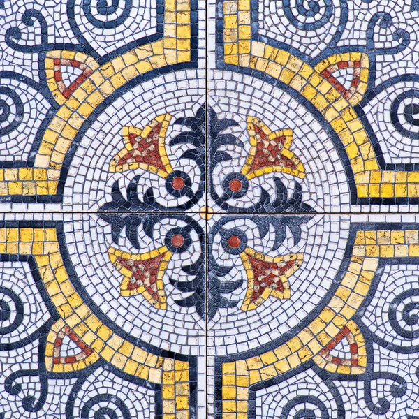 Beautiful old wall ceramic tiles patterns handcraft from thailand ...