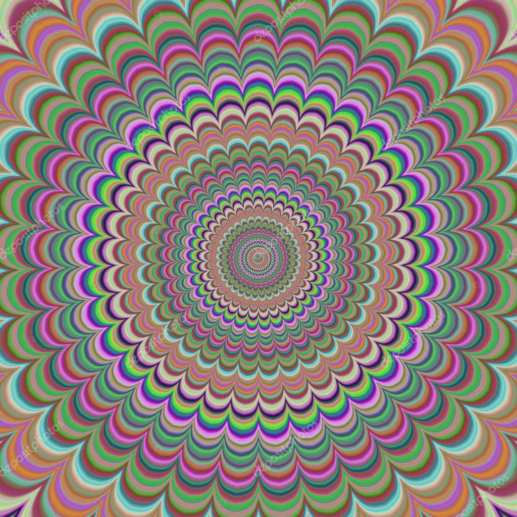 Psycho floral pattern generated texture — Stock Photo © PandaWild ...