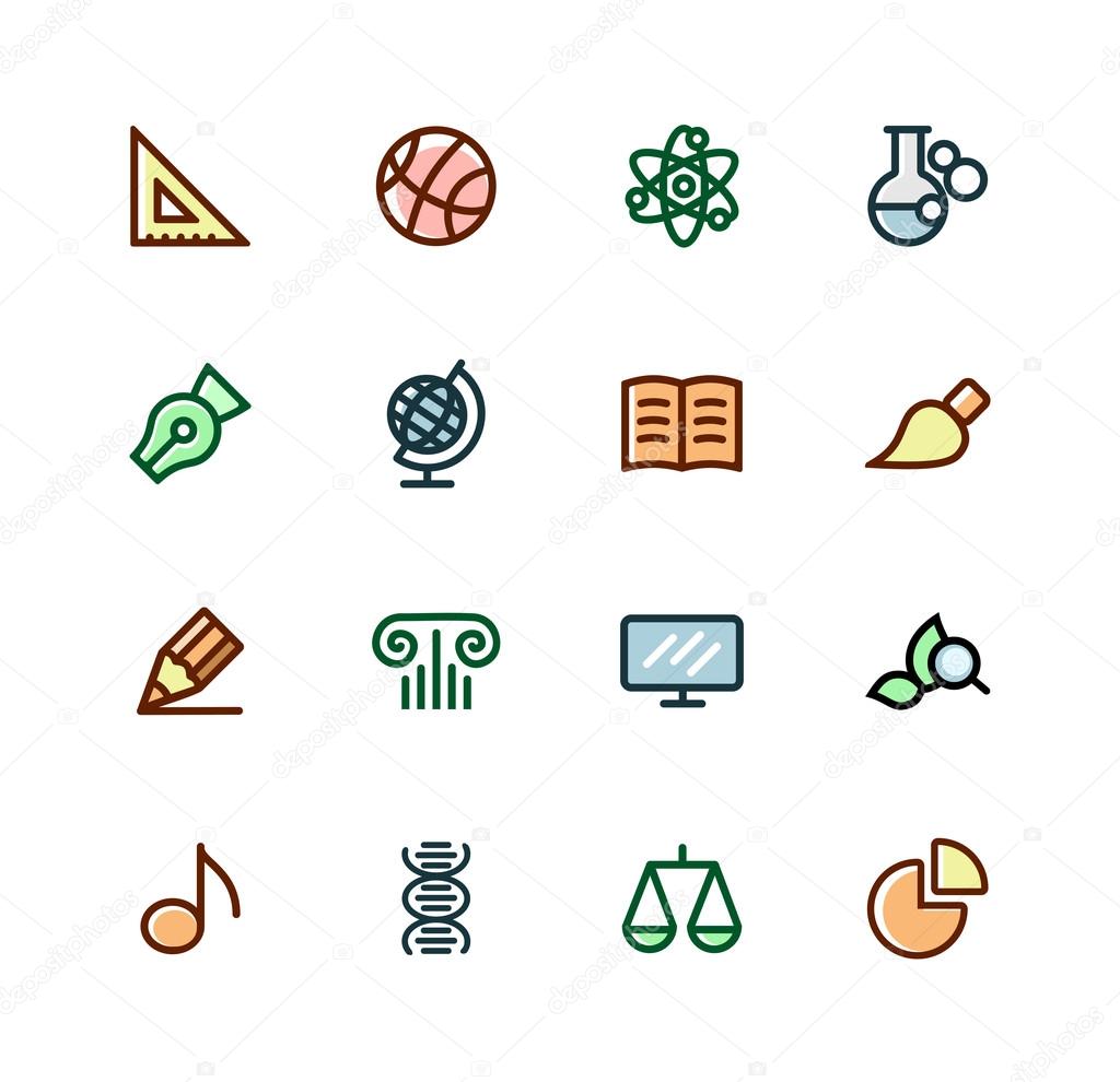 Symbols For School Subjects