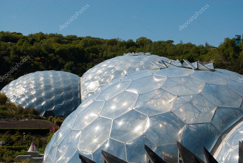 Eden Project Biomes — Stock Photo © radstyle #67280021